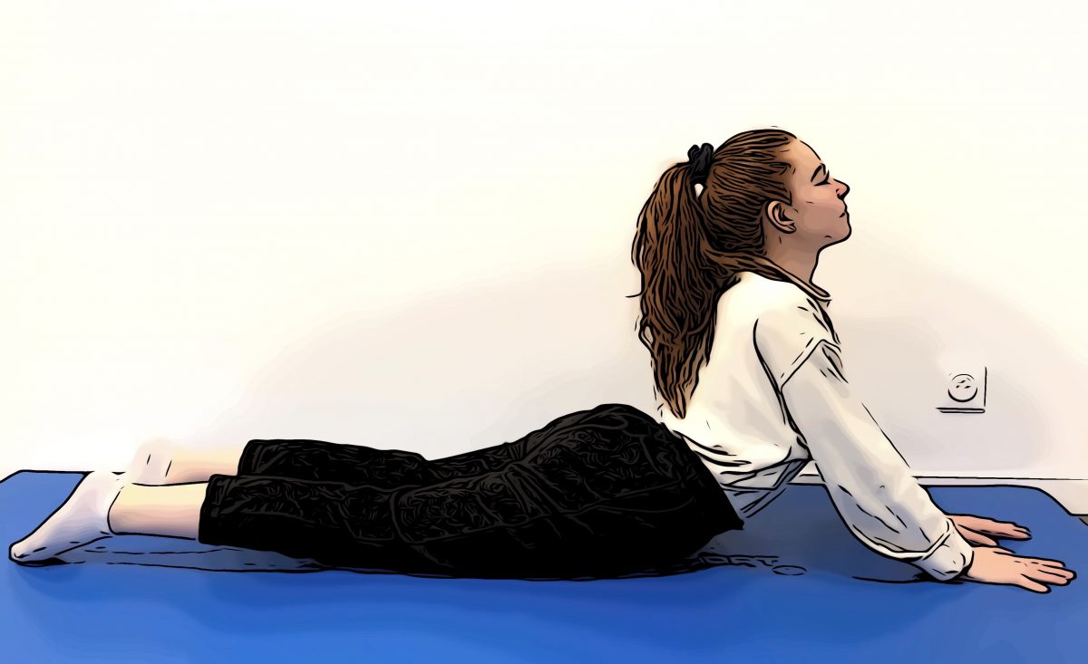 Posture de l'arc : étirez vos épaules avec un prof de yoga