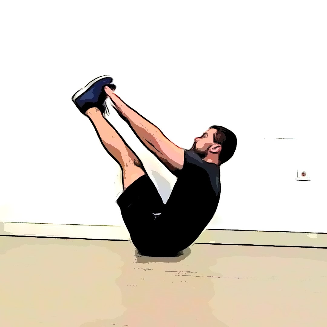 V-up : un grand classique parmi les exercices pour abdominaux