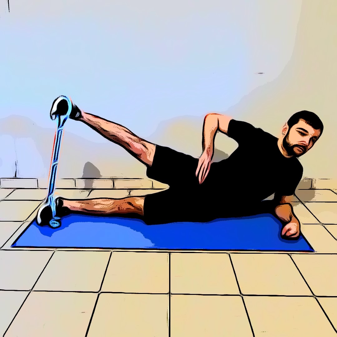 Abduction avec élastique : musclez cuisses et fessiers