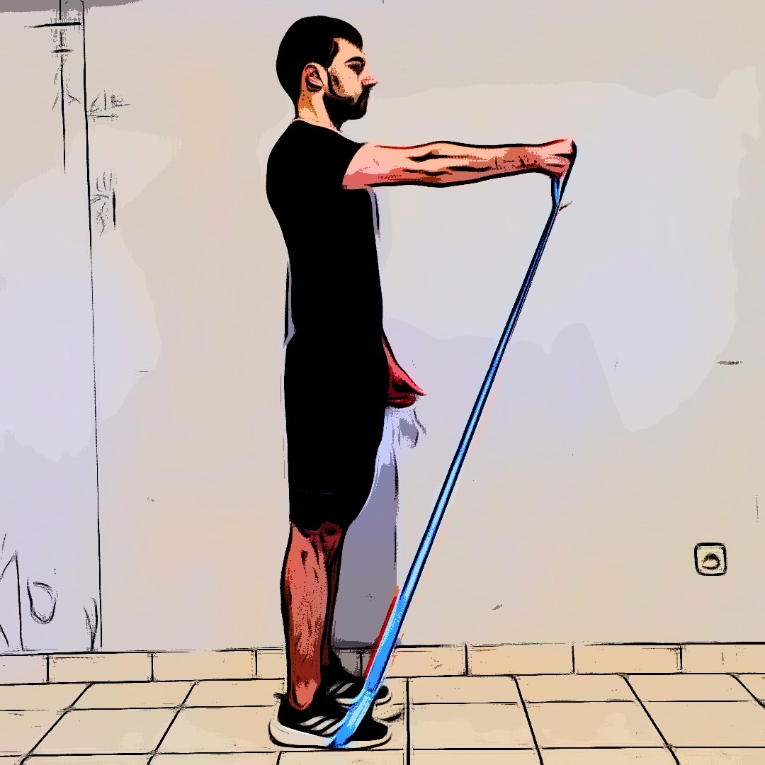 Élévation frontale avec élastique : technique et conseils