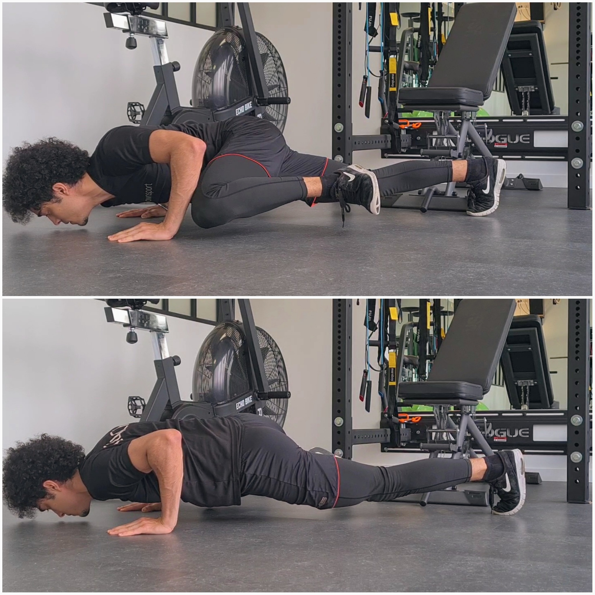 Pompe spiderman, variante intéressante pour muscler le haut du corps