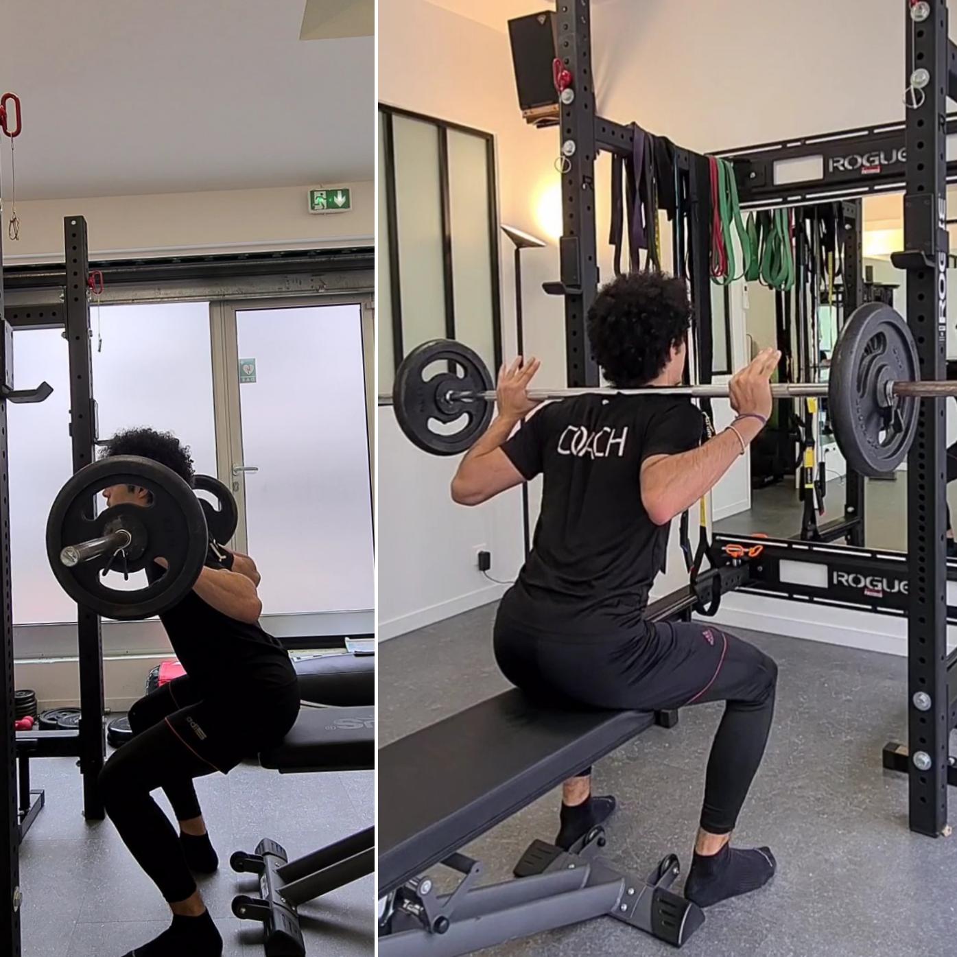 Box squat, particularité et interêt de cette version de squat