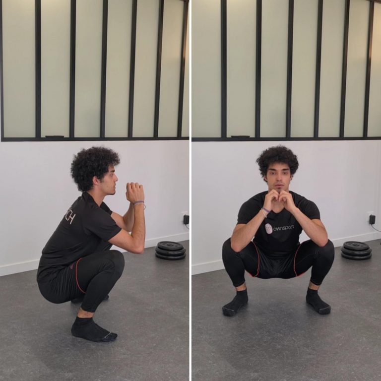 Squat profond, pour des genoux et un dos en bonne santé
