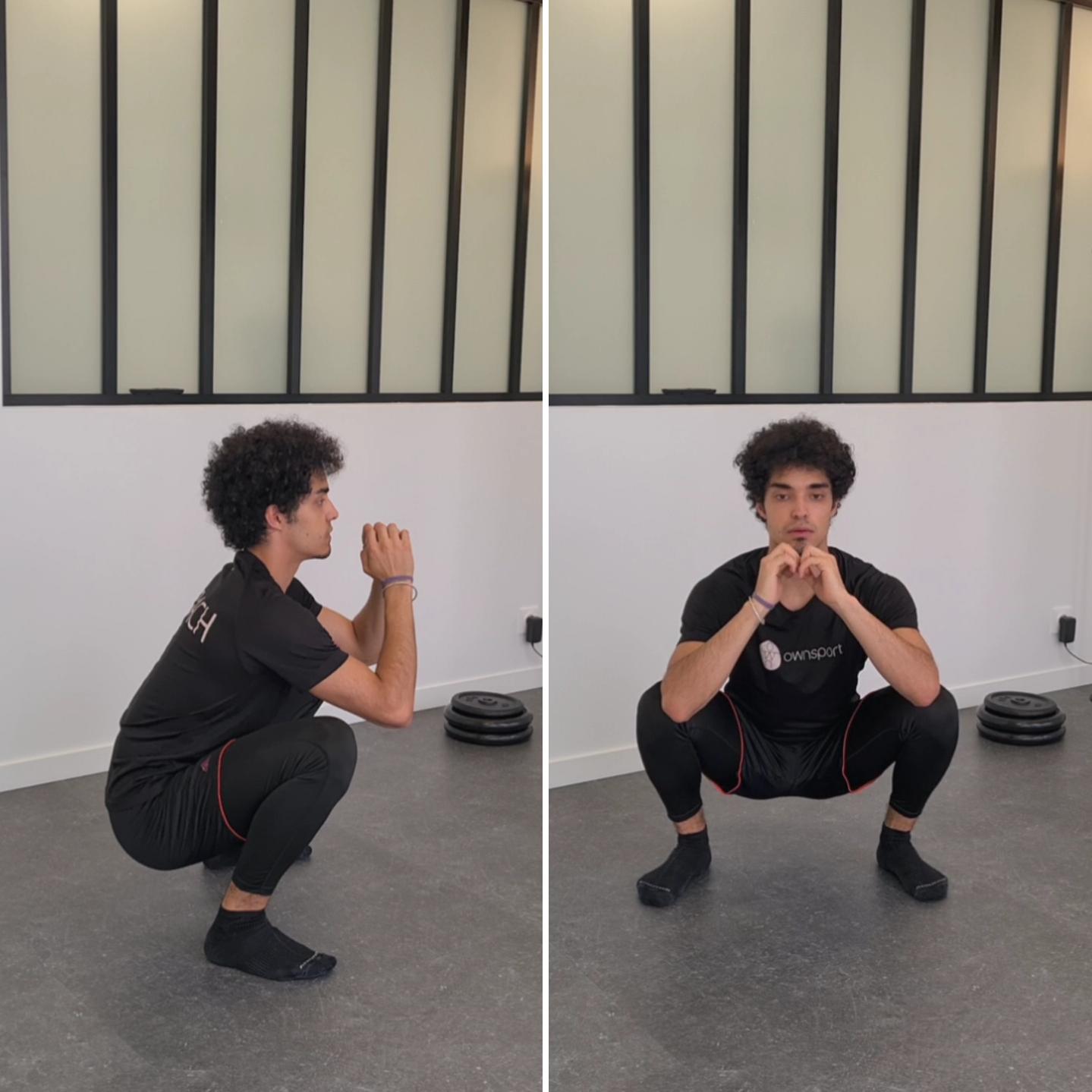 Squat profond, pour des genoux et un dos en bonne santé