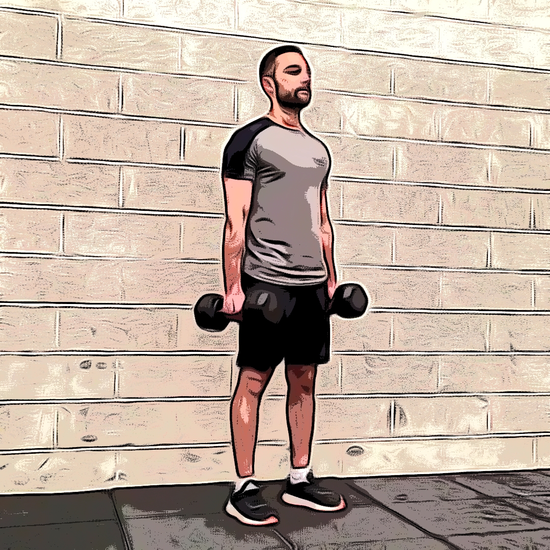 Curl prise marteau aux haltères pour les avant-bras